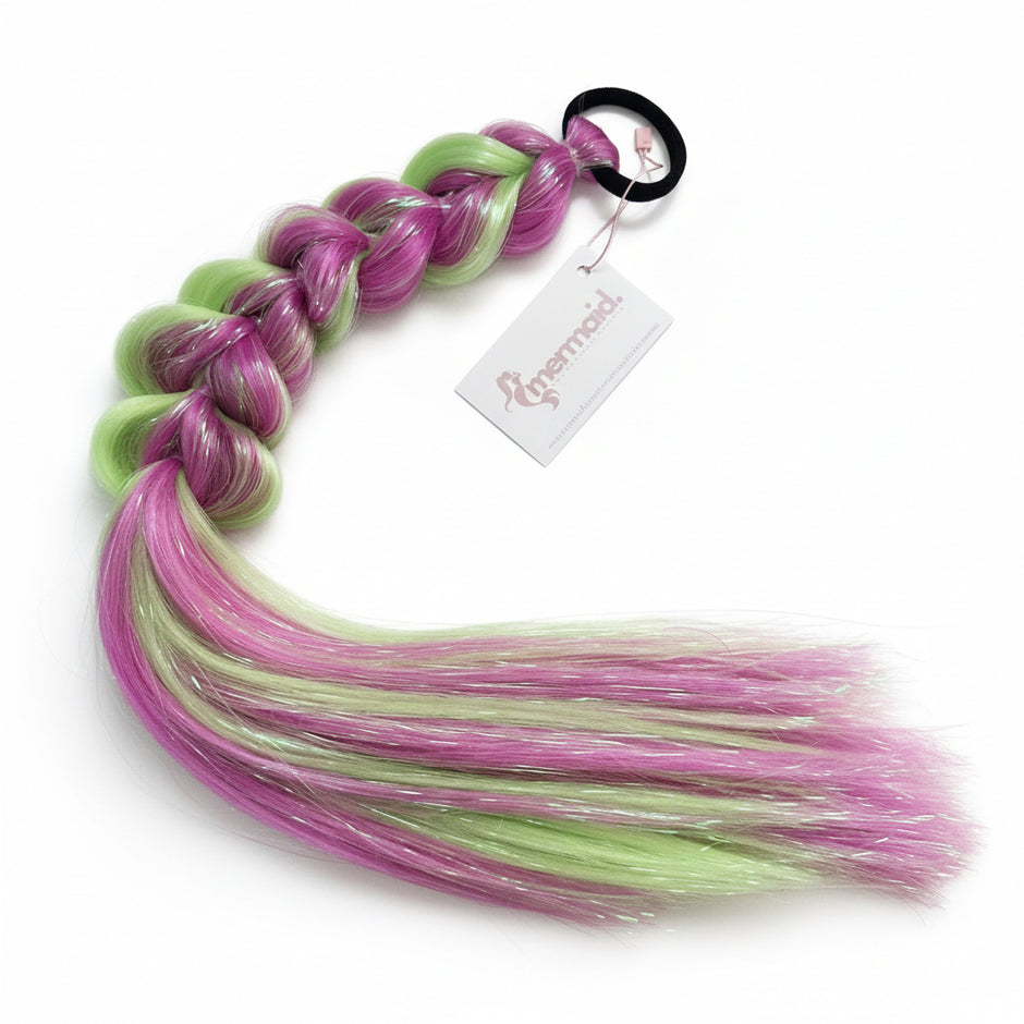 Mermaid Hair Extensions Australia - Reusable Ponytails & Accessories