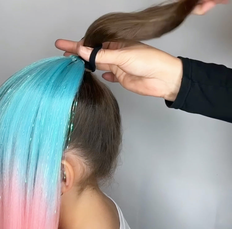Mermaid Hair Extensions Australia - Reusable Ponytails & Accessories
